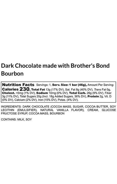 Bourbon Chocolate Bars Mix Pack | Brother's Bond Bourbon